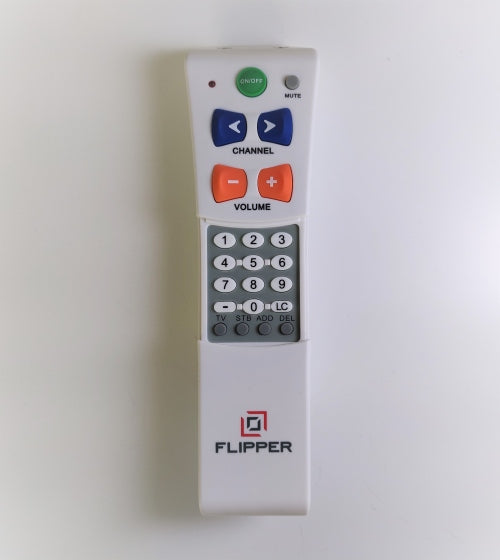 Flipper télécommande simplifiée à gros boutons - Eugeria | Eugeria