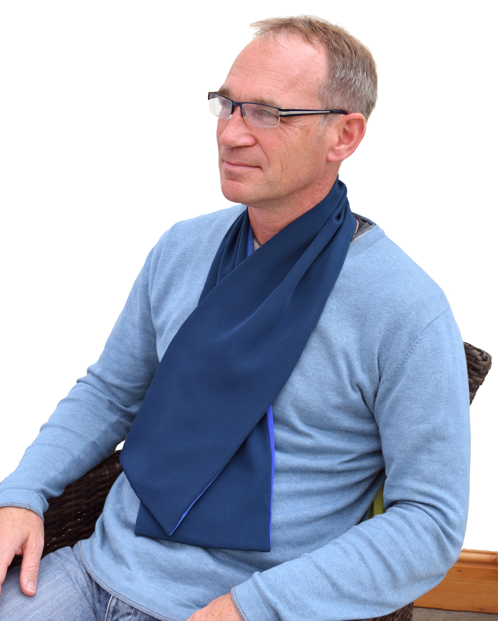 Care Designs - Protective Cross Scarf / Bib for Adults - Eugeria | Eugeria