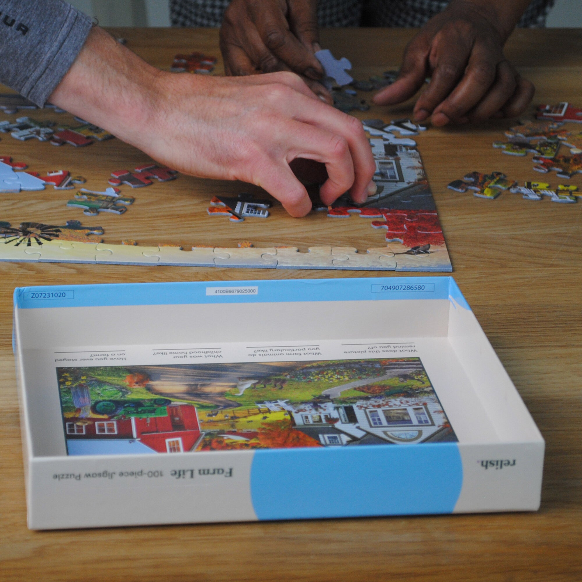 Relish - Adapted Jigsaw Puzzle - 100 pieces | Eugeria